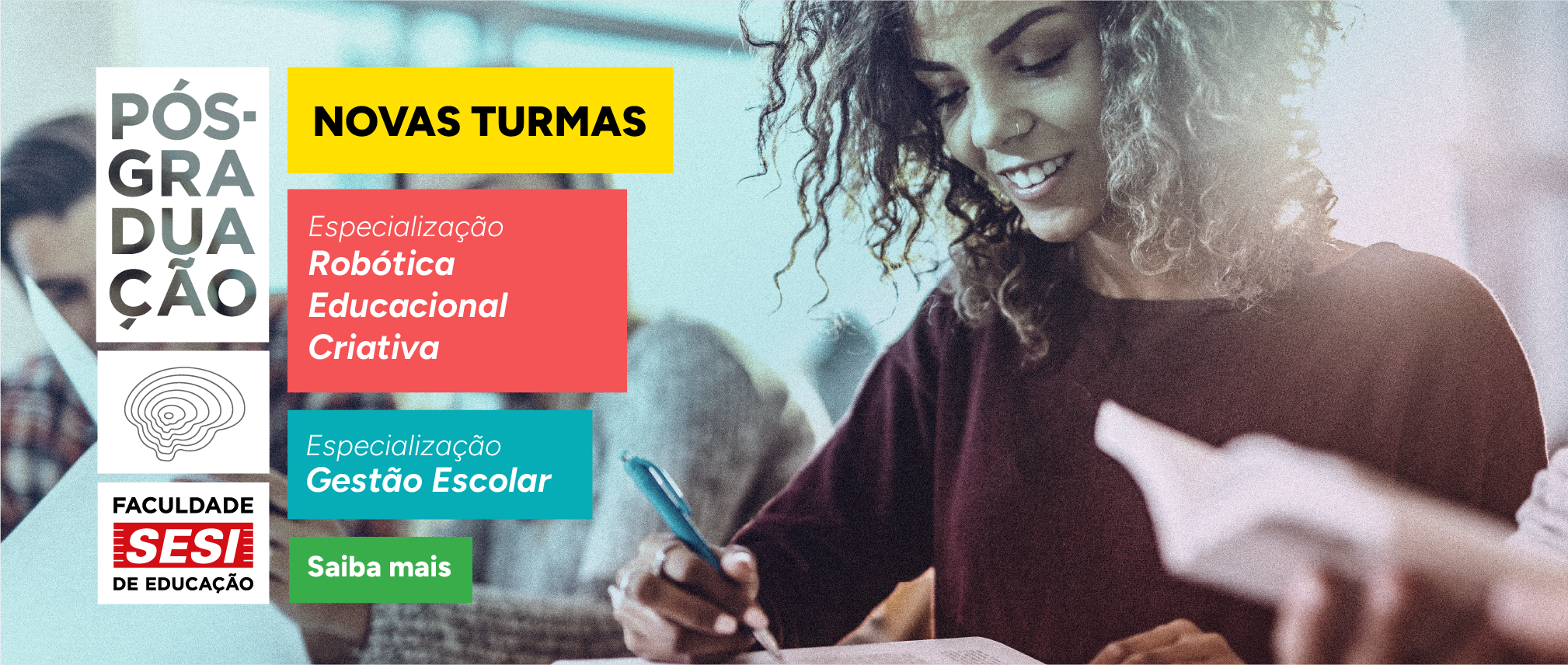 Inscrições abertas para novas turmas de pós-graduação da Faculdade SESI ...